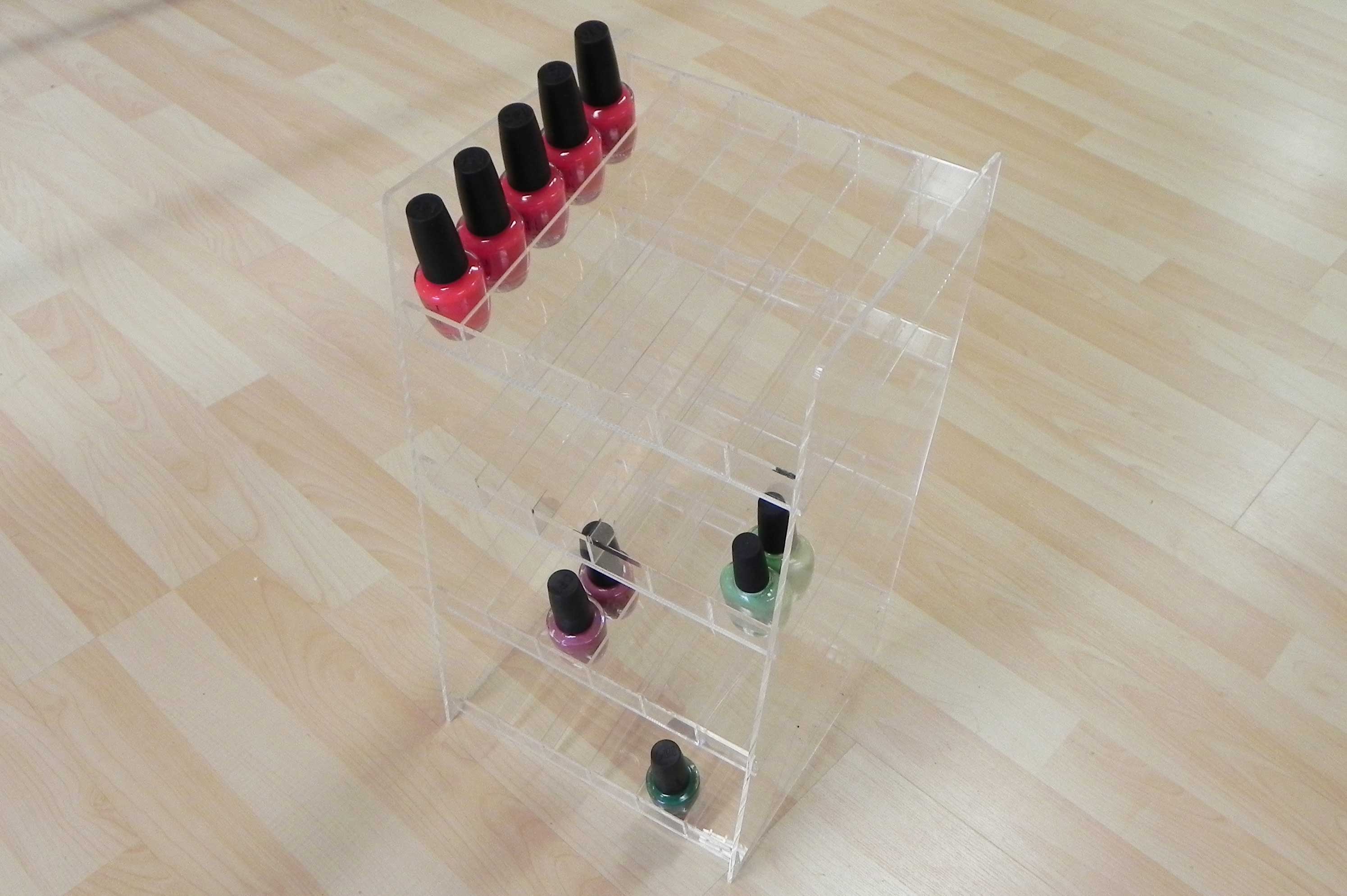 Acrylic Nail Polish Displays suitable for wall.